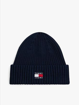 Tommy Hilfiger Bonnet Heritage en maille à logo