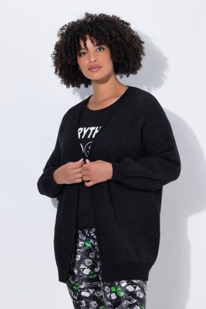 Angel Of Style Strickjacke Strickjacke Leo-Totenkopf auf dem R&uuml;cken