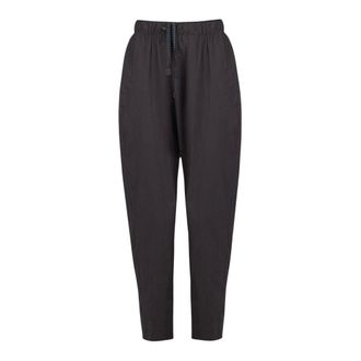 Ni&ugrave; Niu, Femme, Pantalons, Brun, Taille: 36 FR Pantalone Easy coulisse