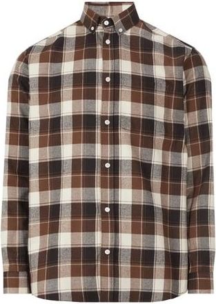 Au Printemps Paris Chemise à carreaux en coton