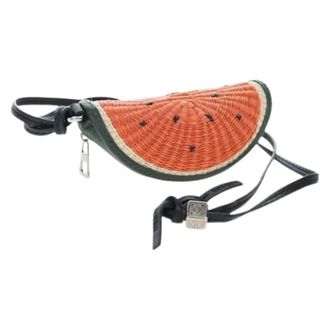 Loewe Porte-monnaie Pre-owned - Femme - Pre-owned - Orange - Taille: ONE Size