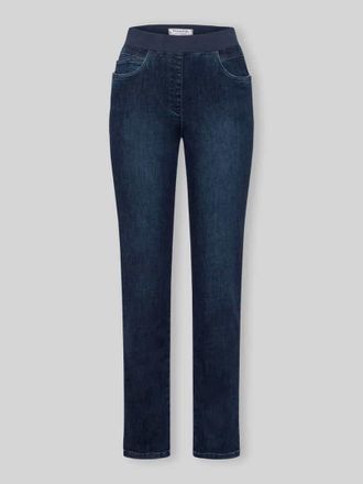 Raphaela by Brax Straight Fit Jeans mit elastischem Bund