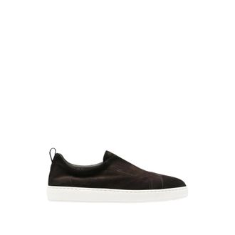 Santoni Victory Slip-On Sneaker - - Shoes - Herren - Braun - 45 EU