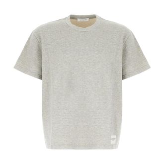 Givenchy Crest T-Shirt - - Tops - Herren - Grau - XL
