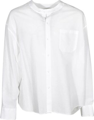Giorgio Armani Homme, Chemises, Blanc, Taille: L Casual Chemises