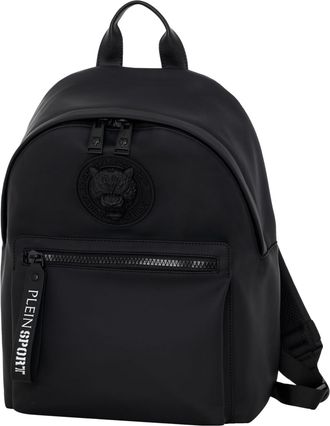 Plein Sport Unisex Backpack Boston Handtasche, Black
