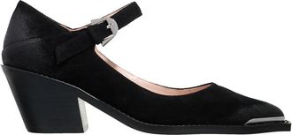 Coccinelle Sandaletten mit Absatz - Coccinelleconnie Suede Vi - Gr. 36 (EU) - in Schwarz - f&uuml;r Damen