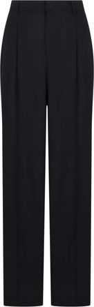 PT01 Pt01, Femme, Pantalons, Bleu, Taille: 40 FR Wide Leg Tailored Pantalons