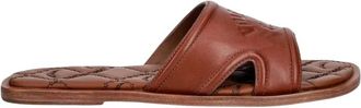 Zadig&Voltaire Femme, Chaussures, Brun, Taille: 37 EU Mules Monogram Plage