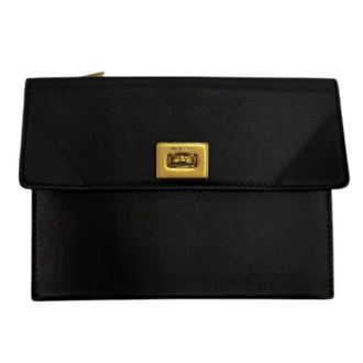 Balenciaga Pre-owned Rodeo Large Card Case - Femme - Pre-owned - Noir - Taille: ONE Size