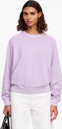 Arket Frottee-Sweatshirt -Lila