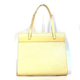 Louis Vuitton Pre-owned Leder louis-vuitton-Taschen - - Pre-owned - Damen - Gelb - ONE SIZE