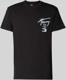 Tommy Jeans Regular Fit T-Shirt aus reiner Baumwolle