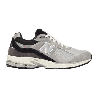 New Balance Homme, Chaussures, Gris, Taille: 45 EU Toile Daim Lacets Semelle Caoutchouc Baskets