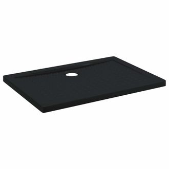 vidaXL Vassoio Base Doccia Con Punti 100 X 70 X 4 Cm Abs Nero Vidaxl
