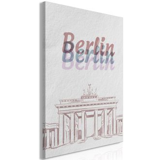OEM Dipinto - Berlino Ad Acquerello (1 Parte) Verticale