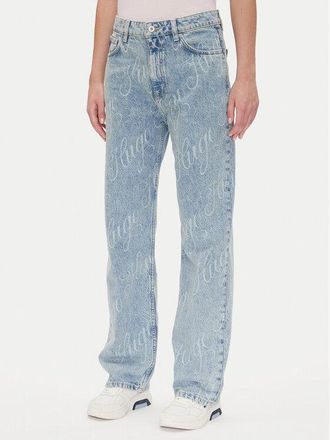 HUGO BOSS Jeans Elyah_B 50534771 Blau Straight Fit