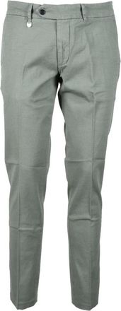 Antony Morato Homme, Pantalons, Vert, Taille: L Pantalon en coton et &eacute;lasthanne