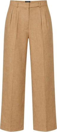 Actualee Femme, Pantalons, Beige, Taille: 38 FR Wide Pantalons