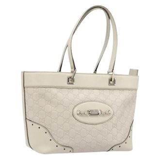 Gucci Pre-owned Vintage Tote Bag - - Pre-owned - Damen - Beige - ONE SIZE