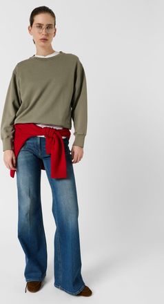 Gerard Darel Sweat en coton - MISHA - Vert Kaki