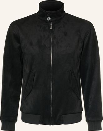 Worst Behavior Wrstbhvr Blouson Shun In Lederoptik schwarz