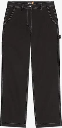 Timberland Gerade Hose aus Canvas f&uuml;r Damen in Schwarz, Damen, Schwarz, Gr&ouml;&szlig;e