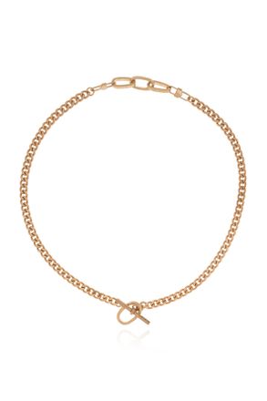 AllSaints Short Necklace, Womens, Gold