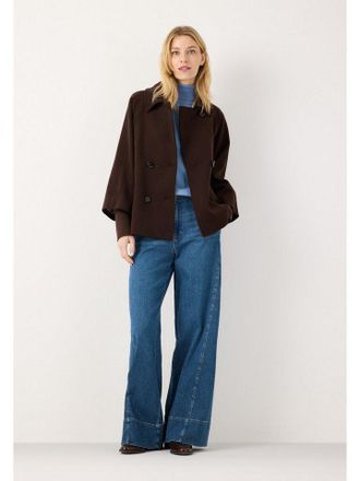 More & More Steppjacke stylishe A-Shape-Caban-Jacke