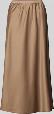 Milano Midirock aus Satin mit elastischem Bund