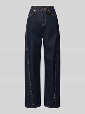 Miss Goodlife Barrel Fit Jeans mit Nieten Modell Studs