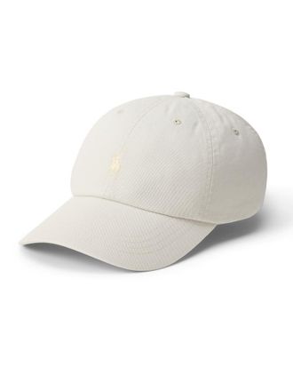Ralph Lauren Cap aus Baumwoll-Twill mit Pony-Stickerei in