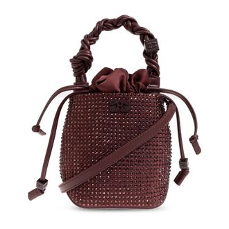 Ganni Mini Bou Bag - - Bags - Damen - Rot - ONE SIZE