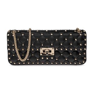 Valentino Garavani Rockstud Spike Leder Tasche - - Bags - Damen - Schwarzk - ONE SIZE