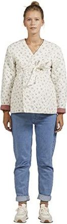 Vertbaudet Veste matelassée Gaze de Coton Grossesse et Allaitement Rose imprimé 42