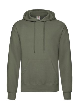 Fruit Of The Loom Classic Hooded Sweat, Gr&ouml;&szlig;e:XL, Farbe:Oliv