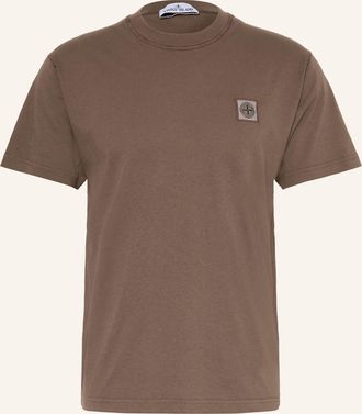 Stone Island T-Shirt braun