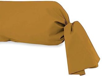 Soleil d'Ocre Kissenbezug aus Baumwolle 57 Fäden 45x205 cm UNI Senffarben