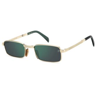 Eyewear by David Beckham Gold Gr&uuml;n Verspiegelte Sonnenbrille - - Accessories - Herren - Gelb - 53 MM
