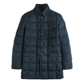 Fay Manteau en duvet (double boutonnage) - Homme - Vestes - Bleu - Taille: 2XL