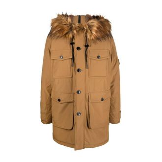 Diesel W-Jorg-Nw Kapuzen-Steppmantel - - Coats - Herren - Braun - M