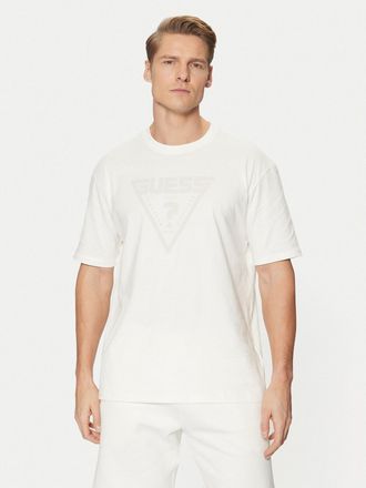 Guess T-Shirt Z4BI02 I3Z14 Weiß Overshirt Fit