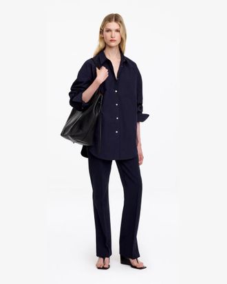 Arket Schmale Elegante Hose -Blau