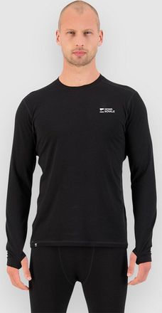 Mons Royale Cascade Merino Funktionsshirt black