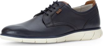Gabor Herren Sneaker,Schn&uuml;rschuhe,recyceltes Futter,zertifiziertes Leder,Wechselfu&szlig;bett,Schnuerung,lace-up Shoes,Denim,42.5 EU / 8.5 UK