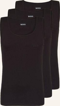 HUGO BOSS 3er-Pack Unterhemden One schwarz