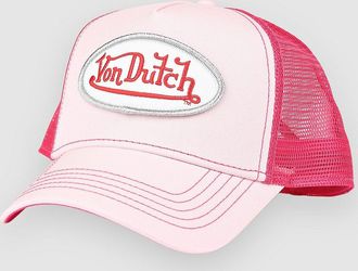 Von Dutch Staple Trucker Cap pink tint