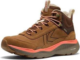 Keen Leiki Leather mid WP W chipmunk/bison - 10,5/41.0