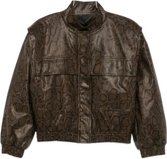 Twinset Damen, Jacken, Braun, XSGr&ouml;&szlig;e