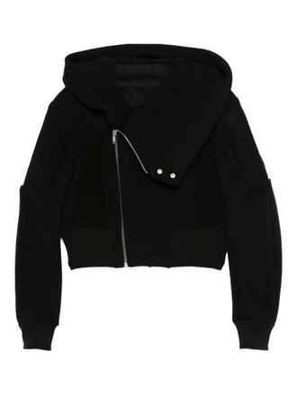 Rick Owens veste zipp&eacute;e &agrave; capuche - Noir
